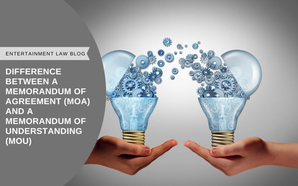 Difference between a Memorandum of Agreement (MOA) and a Memorandum of Understanding (MOU ...